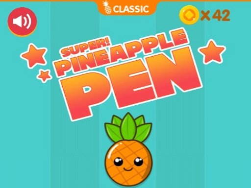 Play Super Pineapple Pen Online For Free On loadergames.com
